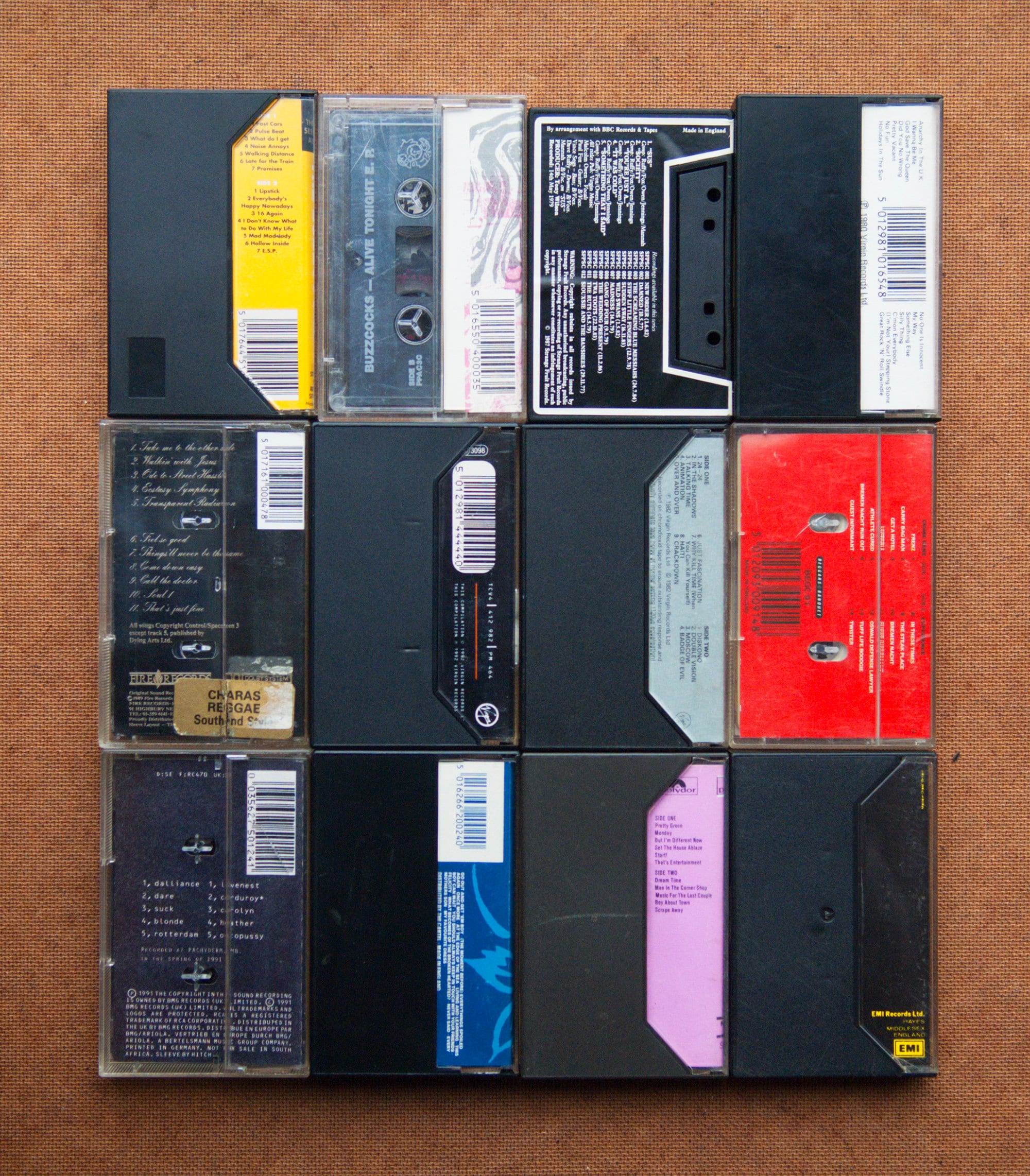 Original Vintage Punk New Wave Cassette Tapes Select Your Album All in ...