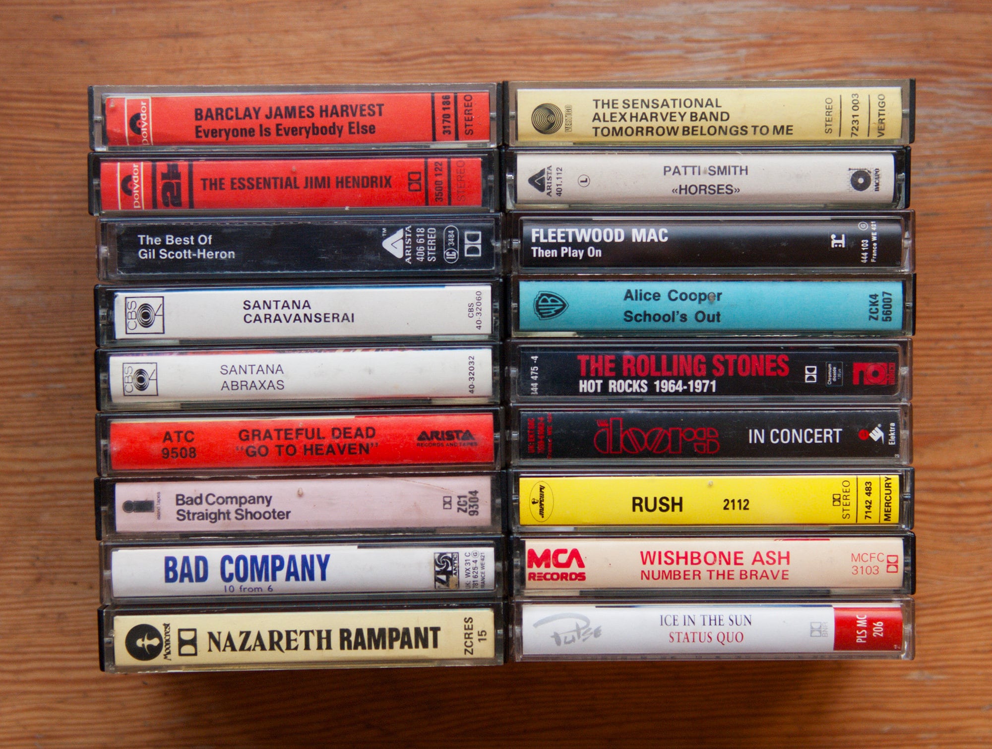 Original Vintage Rock Music Cassette Tapes Select Your Album All VG ...