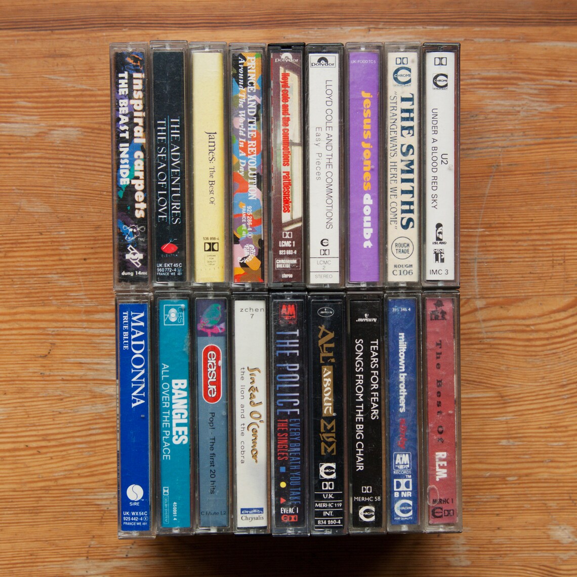 Original Vintage 1980/90s Cassette Tapes Vintage - Select Your Album ...