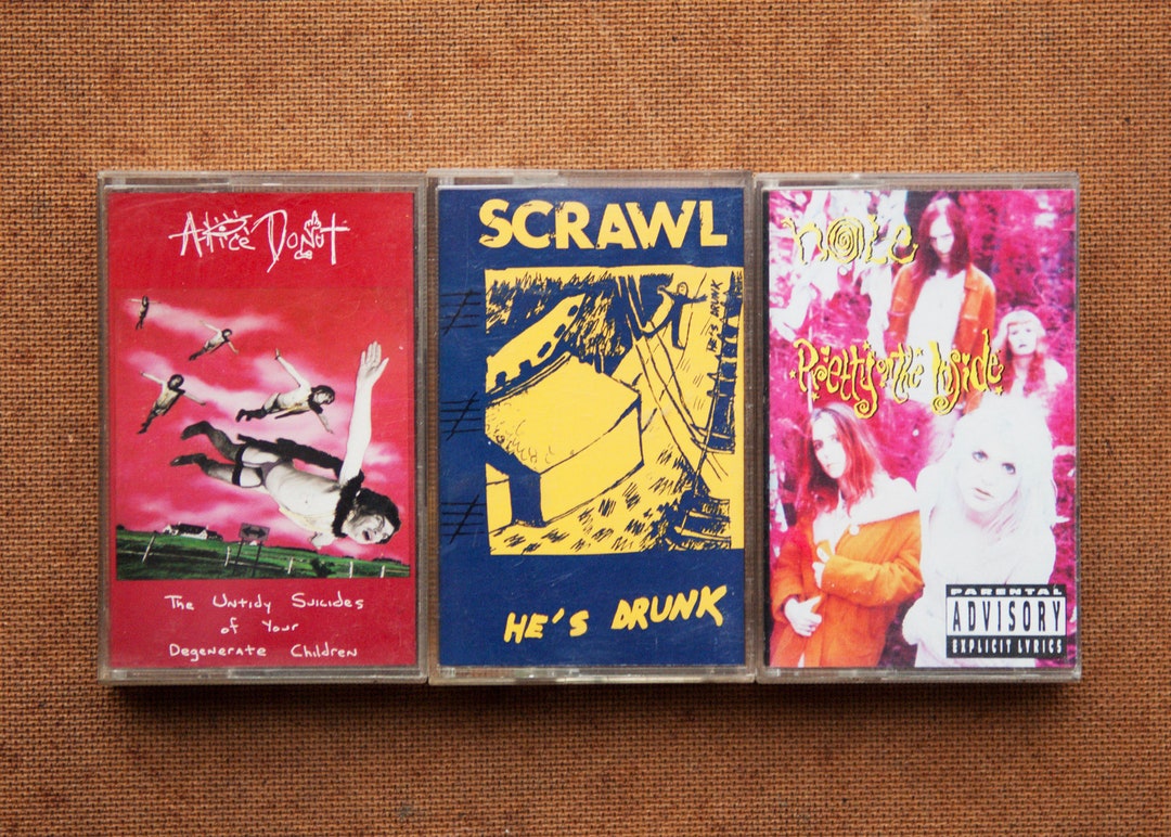 Original Vintage US Rock Indie Cassette Tapes - Select Your Album | All ...