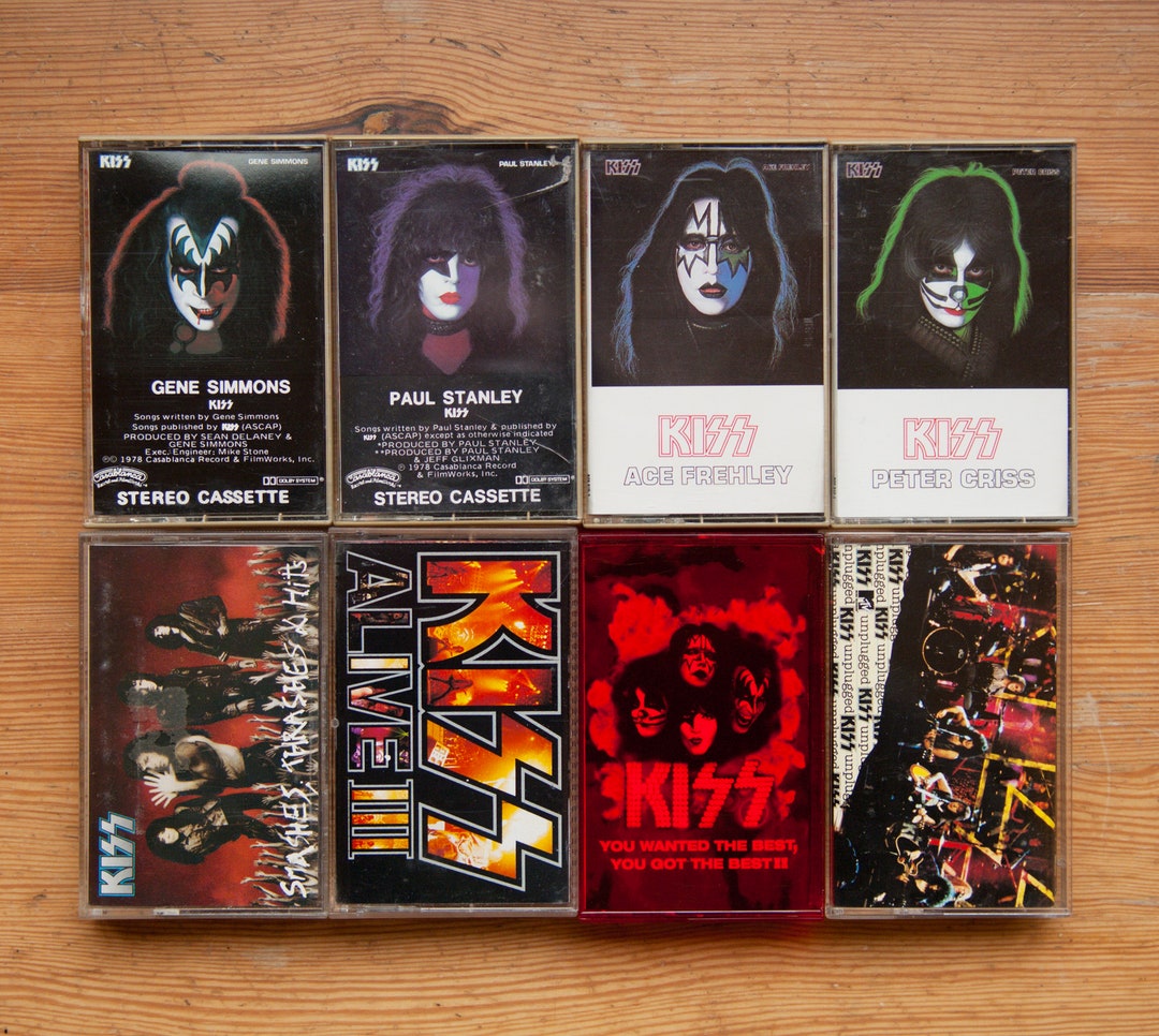 Original Vintage KISS Cassette Tapes Select Your Album All VG Condition ...
