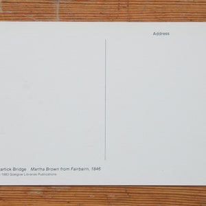Vintage Art Postcards of the Painting Partick Bridge by Martha Brown ...