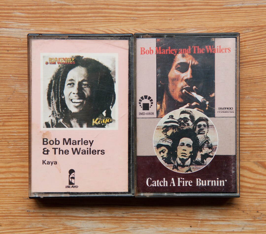 Original Vintage Bob Marley Cassette Tapes - Select Your Album | Both ...