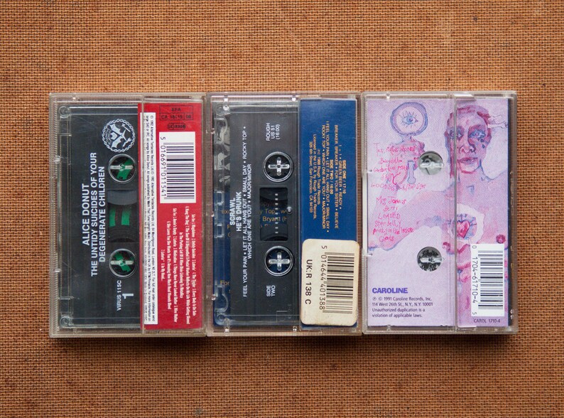 Original Vintage US Rock Indie Cassette Tapes Select Your Album All VG ...