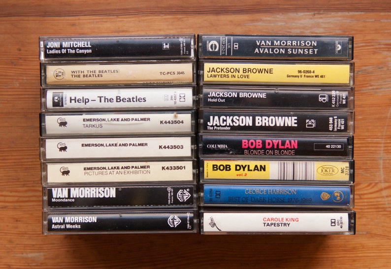 Original Vintage 1970s Music Cassette Tapes Select Your Album All in VG ...