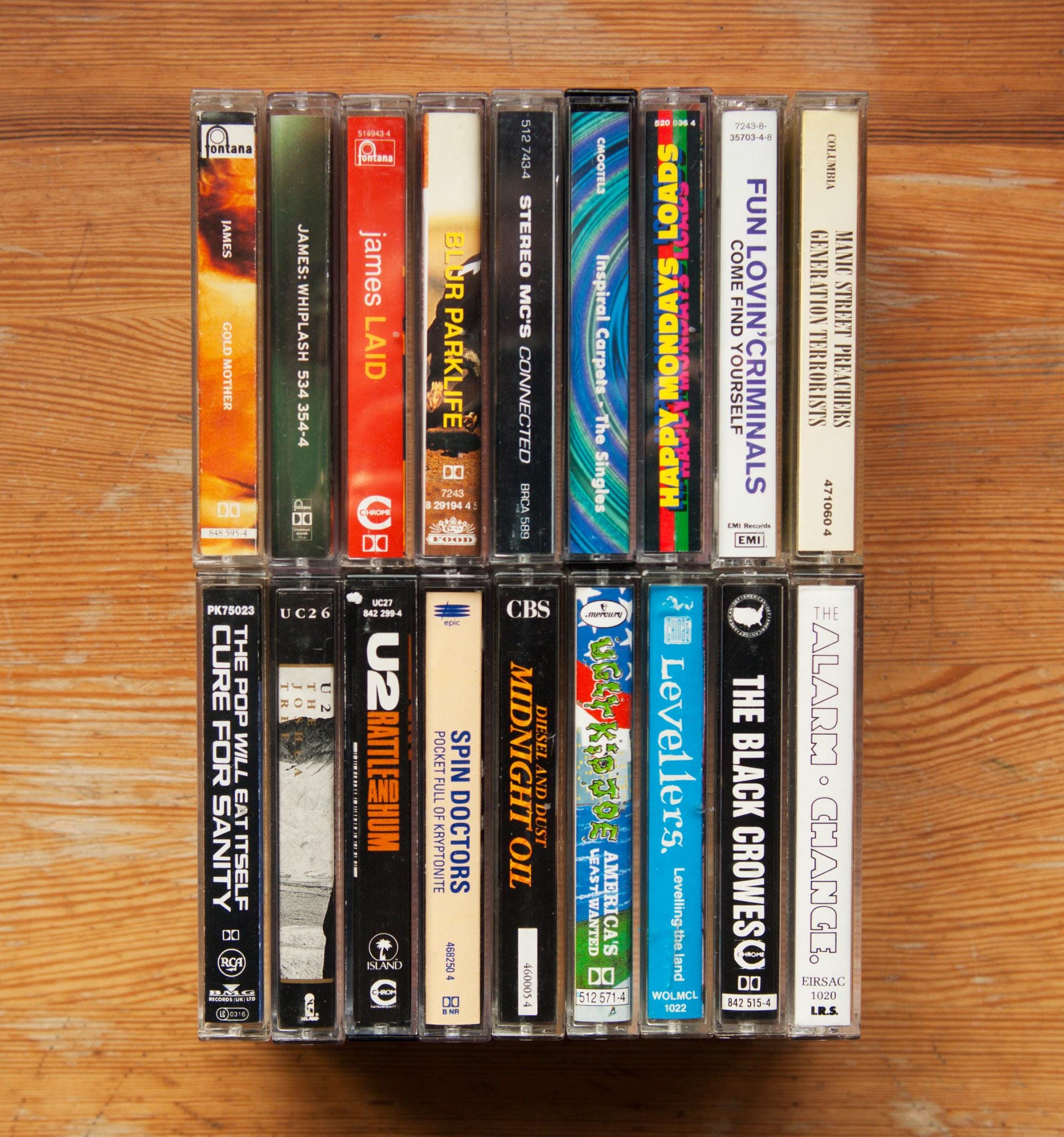 Original Vintage 1980/90s Cassette Tapes Vintage - Select Your Album ...