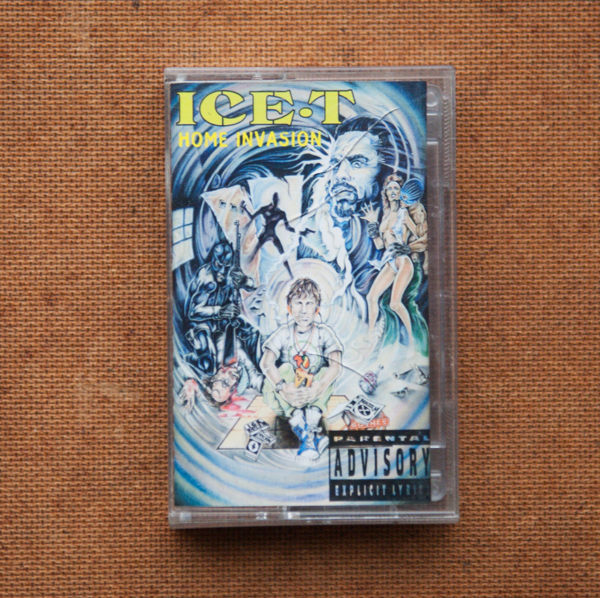 ICE-T Home Invasion Cassette Tape - Original 1993 Release - Excellent ...