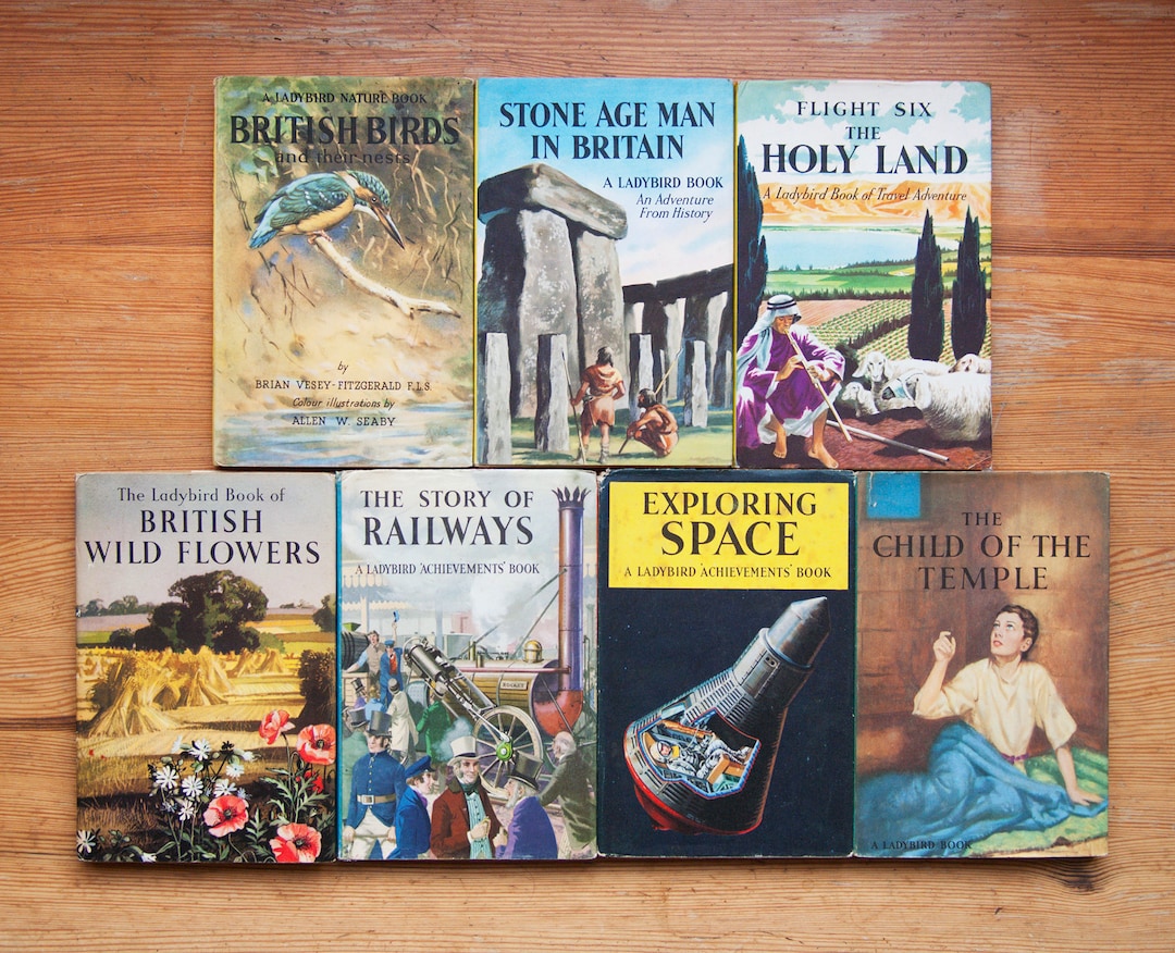 Vintage Ladybird Books With Dust Jackets - Select Your Title | All in ...