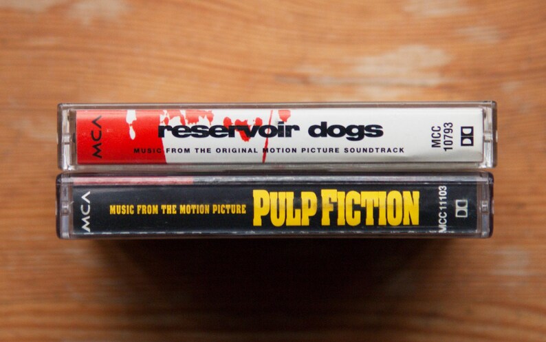 Original Vintage Quentin Tarantino Soundtrack Cassette Tapes Select ...