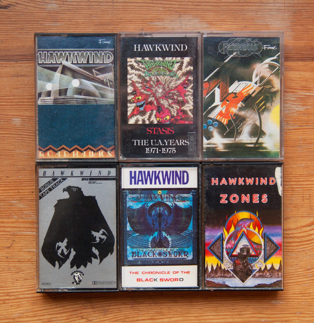Original Vintage Hawkwind Cassette Tapes - Select Your Album | All VG ...