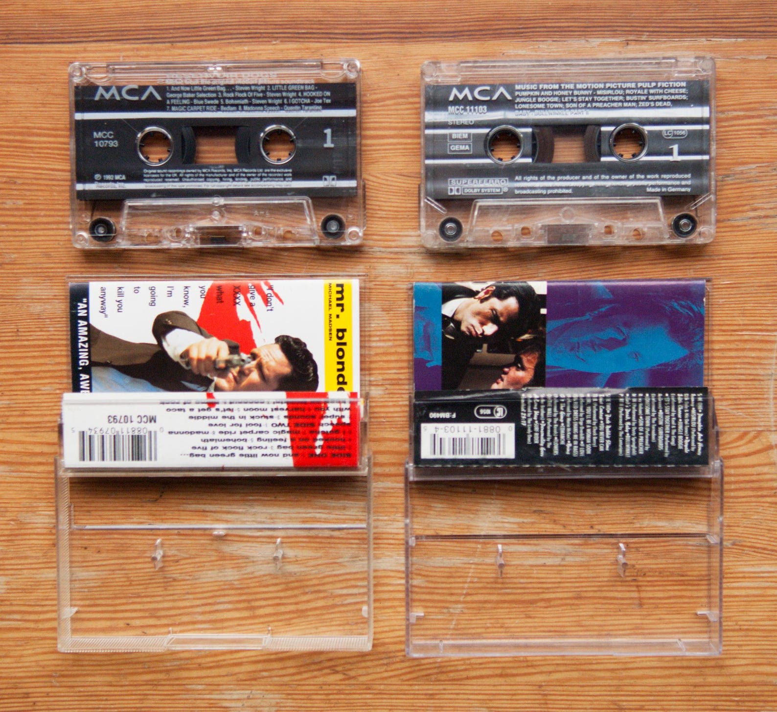 Original Vintage Quentin Tarantino Soundtrack Cassette Tapes Select ...