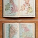 Multum in Parvo Atlas of the World Antique Hardback Book Published by W ...