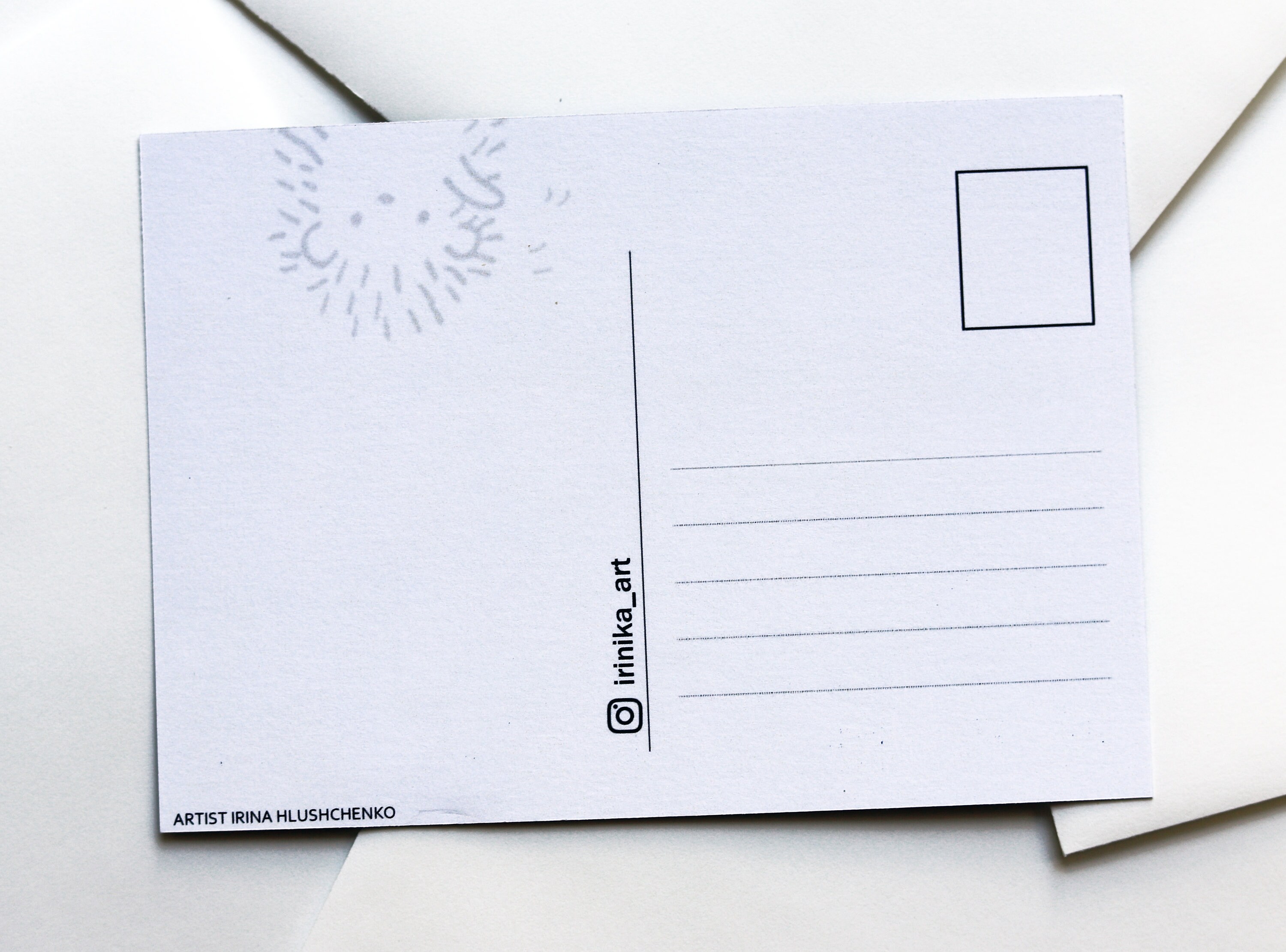 Autumn Postcard Hedgehog Postcard Cute Custom Postcard Card - Etsy