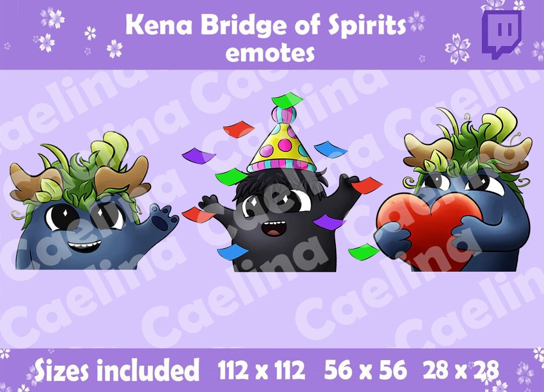 Emotes Twitch Kena Bridge of Spirits - Etsy
