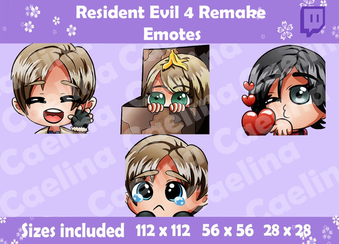 Resident Evil 4 (remake) Twitch Emotes - Etsy