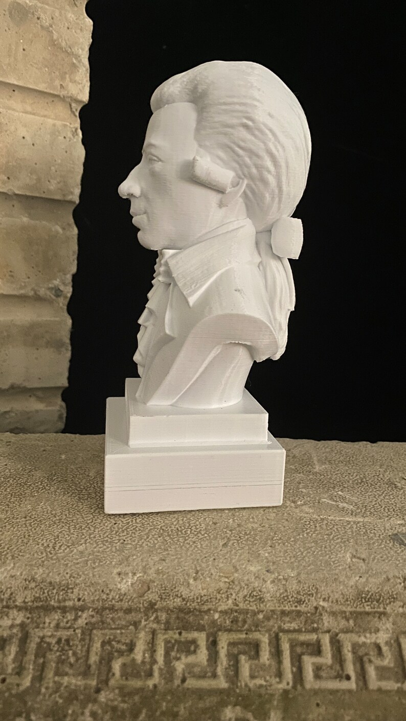 Mozart Bust Musician Statue Wolfgang Amadeus Mozart Sculpture Classical ...