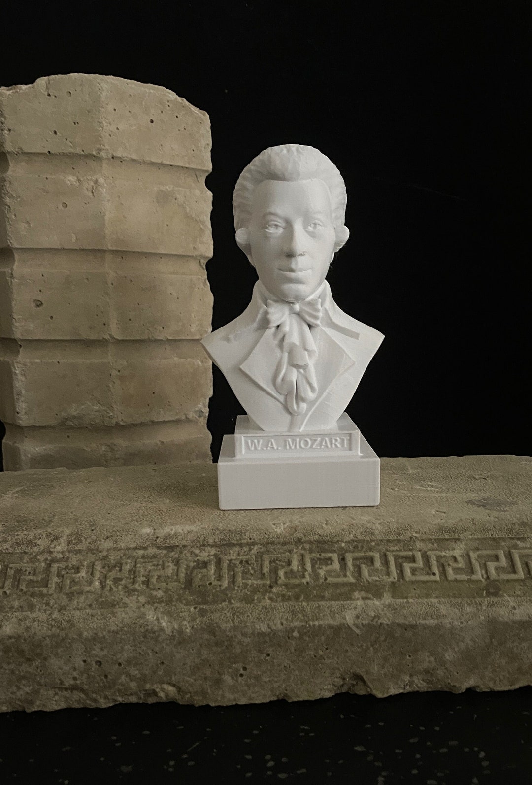Mozart Bust Musician Statue Wolfgang Amadeus Mozart Sculpture Classical ...