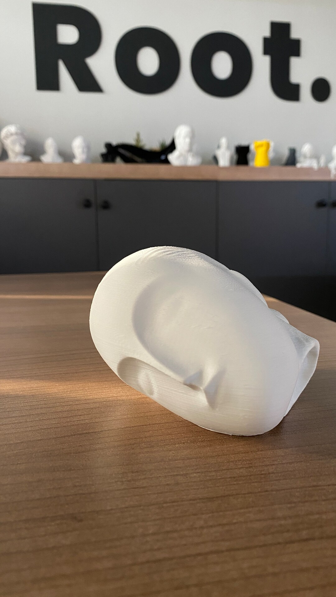 3D Printed Sleeping Muse Statue, Constantin Brancusi Sleeping Muse - Etsy
