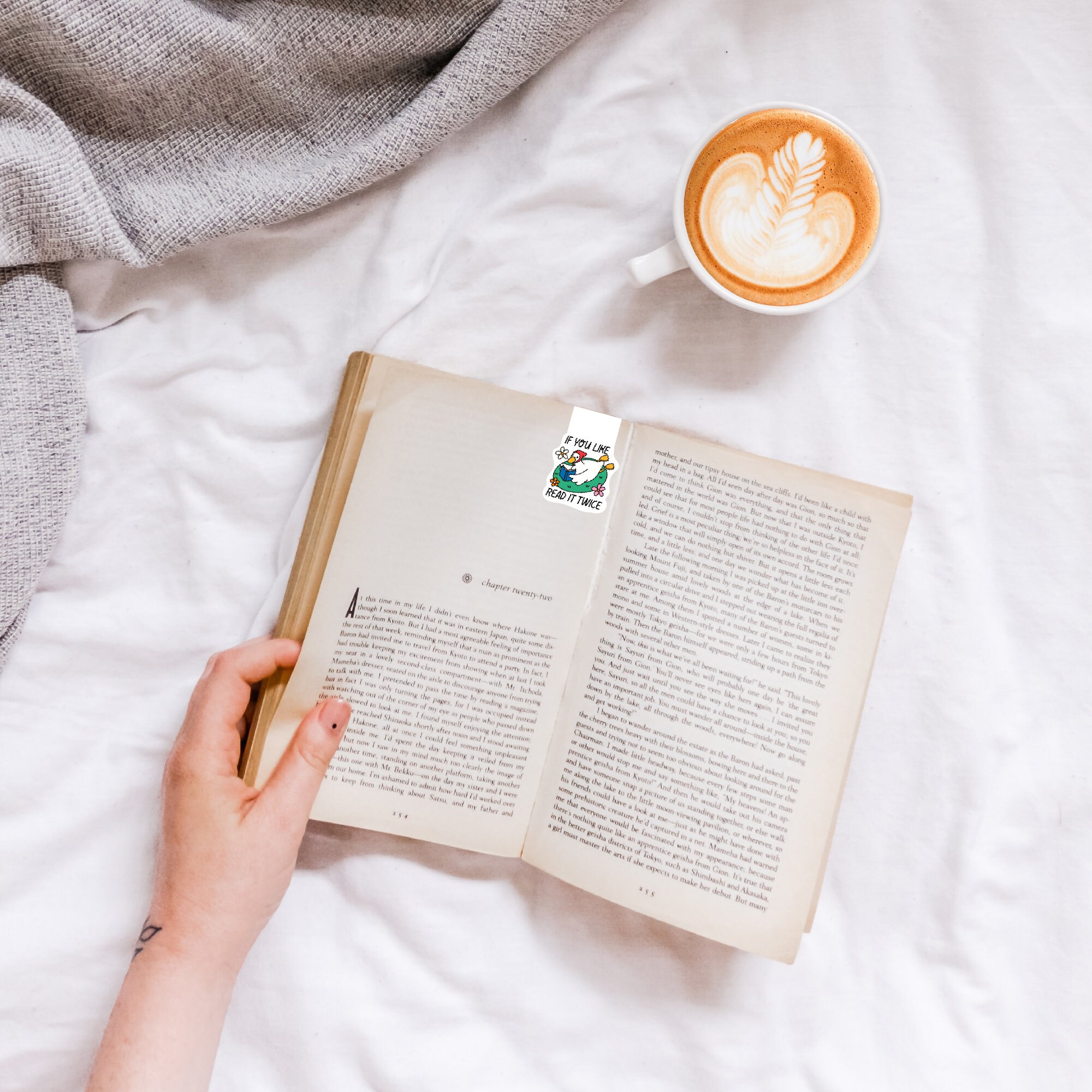 Cute Goose Reading Png Bookworm Svg Funny Goose Sticker File - Etsy