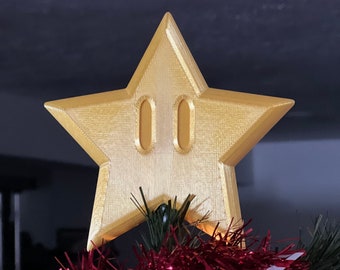 Super Mario Star Topper - Etsy