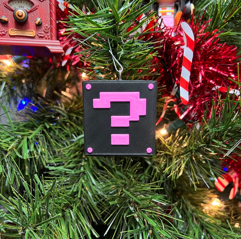 Mystery Block Ornament - Etsy