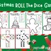 Roll the Dice Christmas Games Make A Dice Gingerbread - Etsy UK