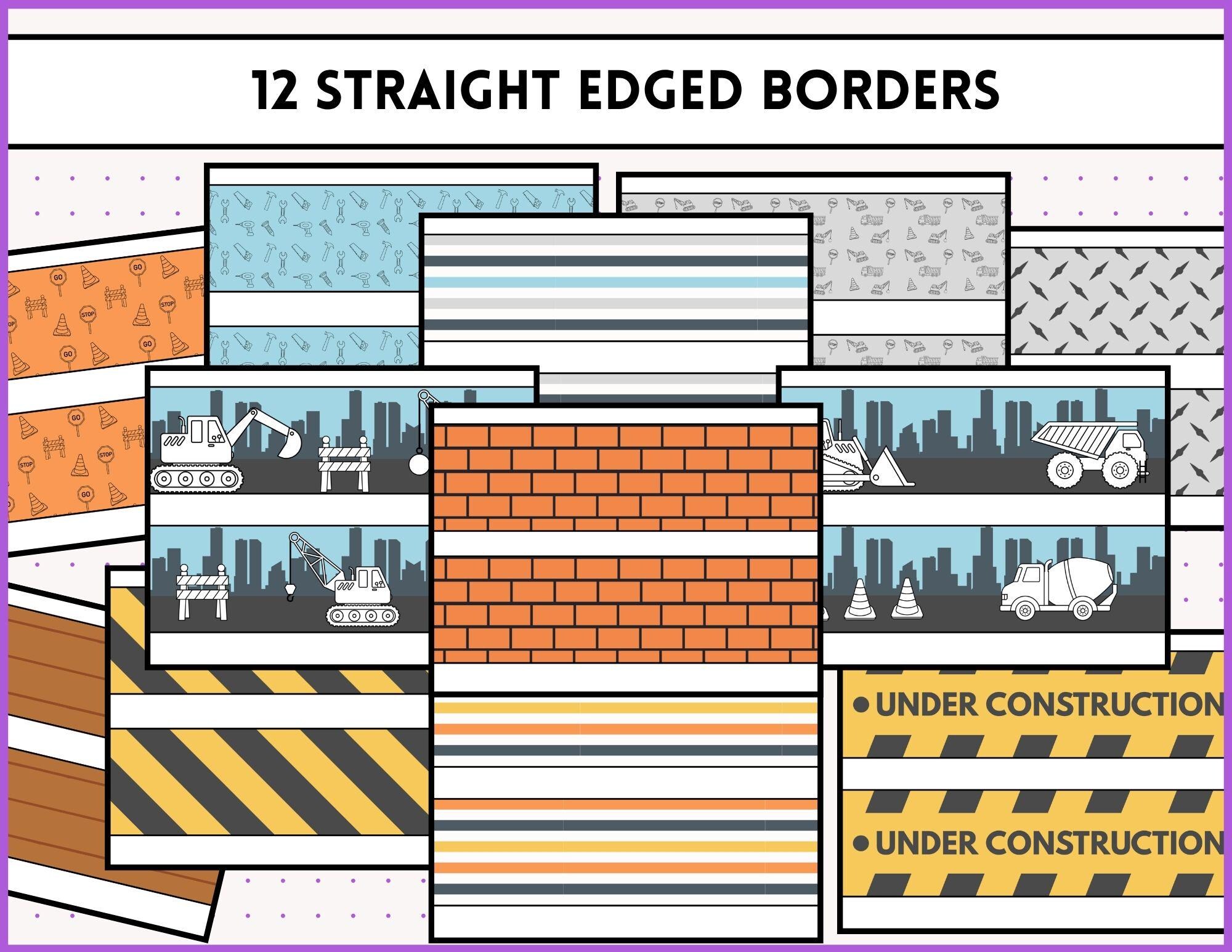 Construction Theme Bulletin Board & Classroom Decor Kit - Etsy