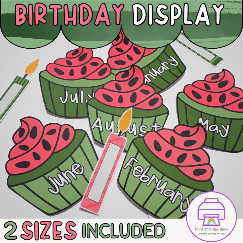 Classroom Birthday Chart - Etsy