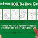Roll the Dice Christmas Games Make A Dice Gingerbread - Etsy UK