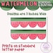 Classroom Decor | Watermelon Bulletin Board Borders | Watermelon Theme ...