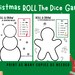 Roll the Dice Christmas Games Make A Dice Gingerbread - Etsy UK