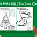 Roll the Dice Christmas Games Make A Dice Gingerbread - Etsy UK