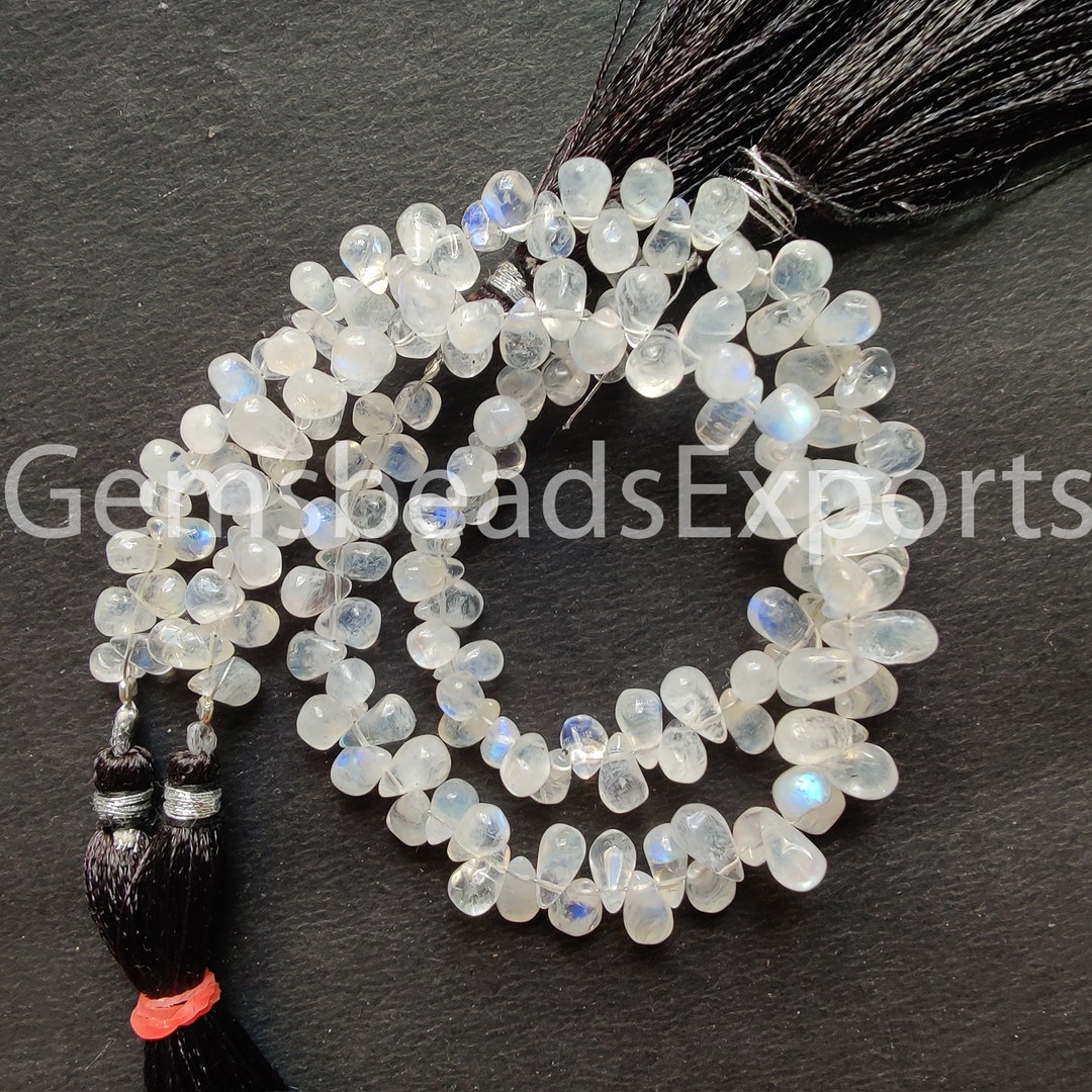 68 Pcs AAA Blue Fire Rainbow Plain Drop Shape Beads - Etsy