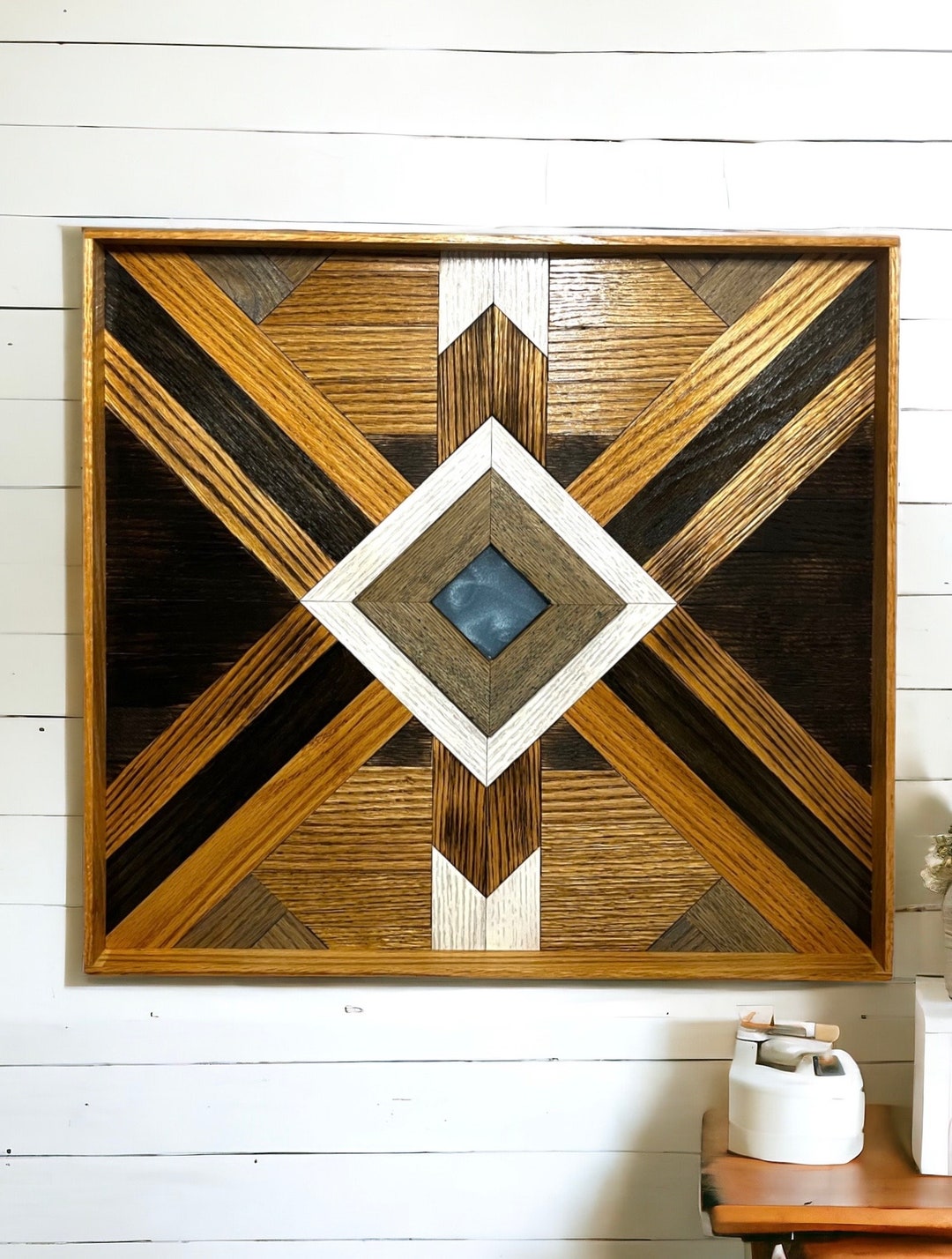 Barn Quilt Mosaic Wall Art - Etsy