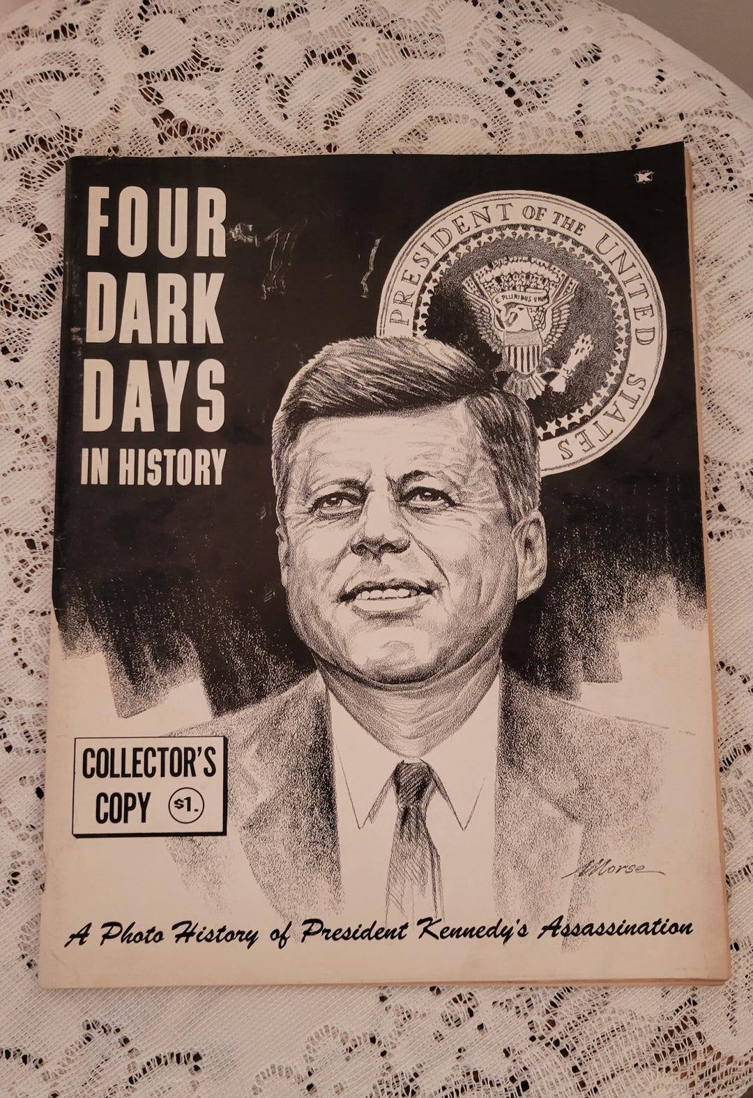 President Kennedy Four Dark Days in History Photo Book - Etsy