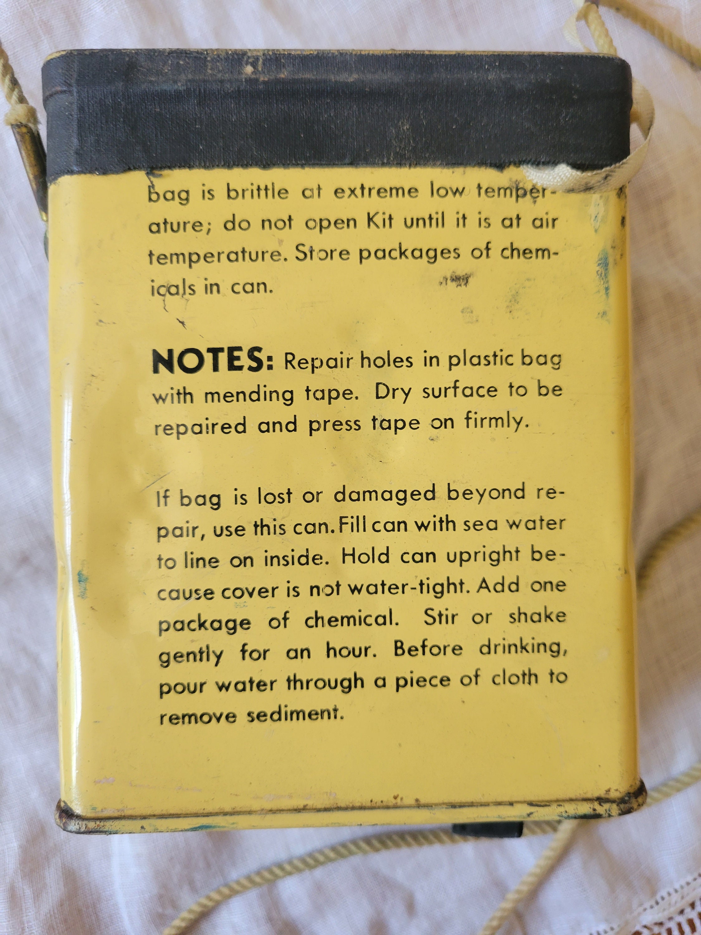 US Military Sea Water Desalter Survival Kit - Etsy