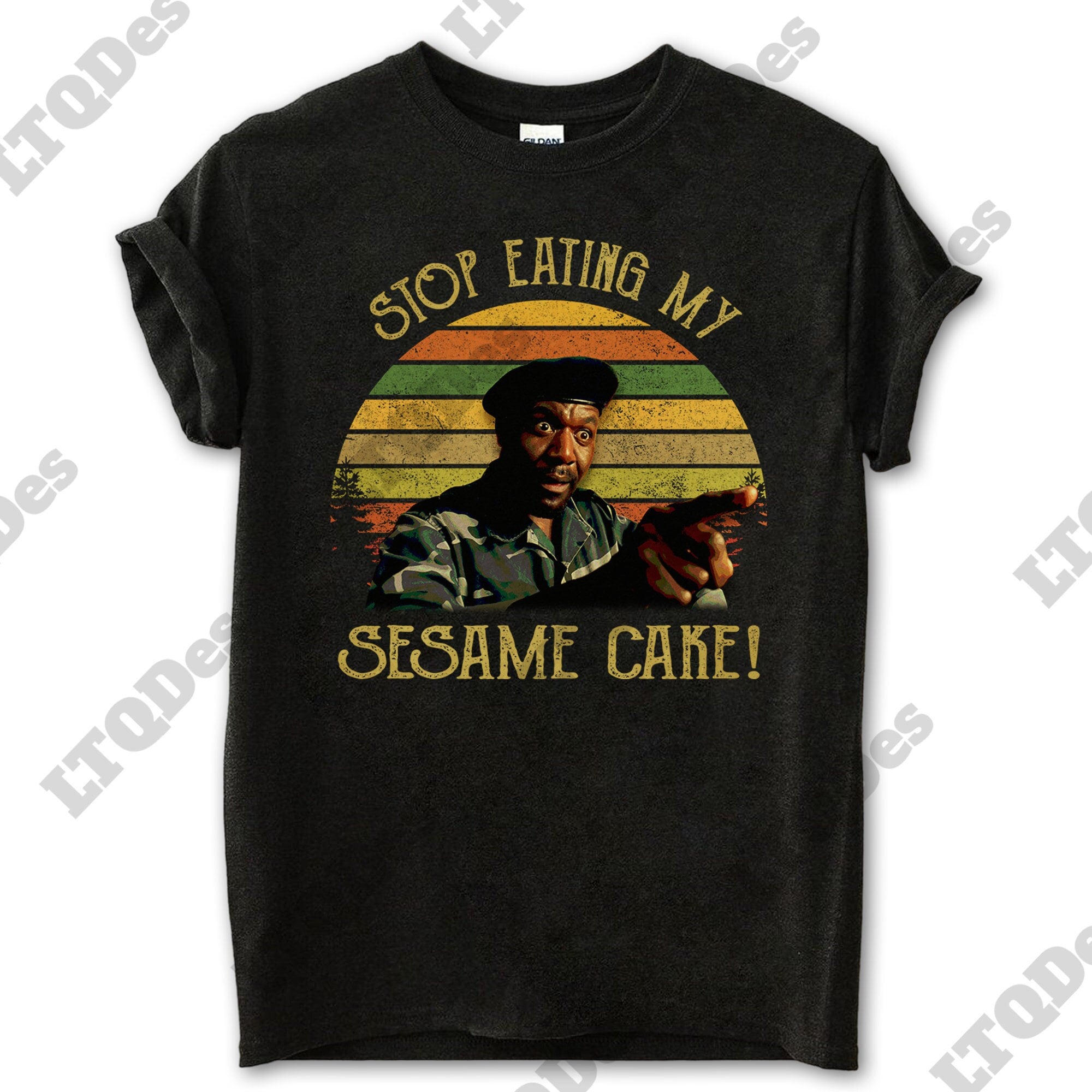 Captain Wanta Stop Eating My Sesame Cake Vintage T-shirt - Etsy Canada