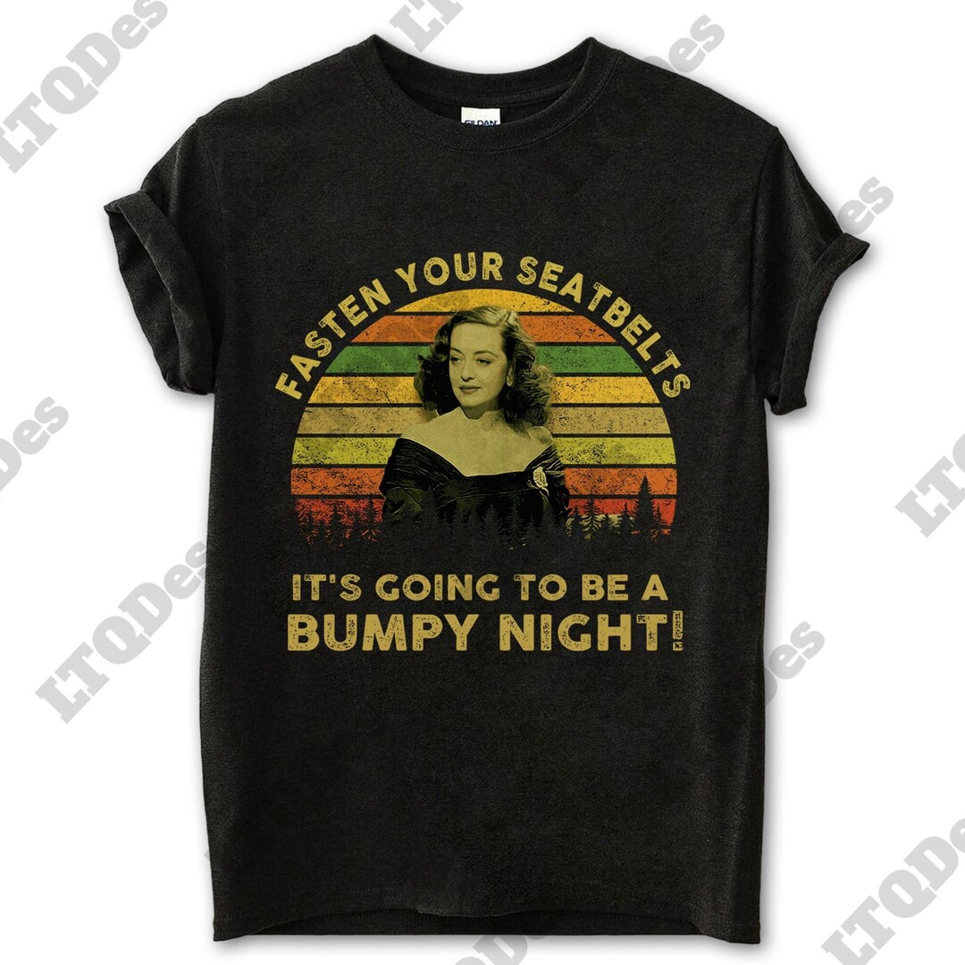 Bette Davis Fasten Your Seatbelts It's Going to Be A Bumpy - Etsy