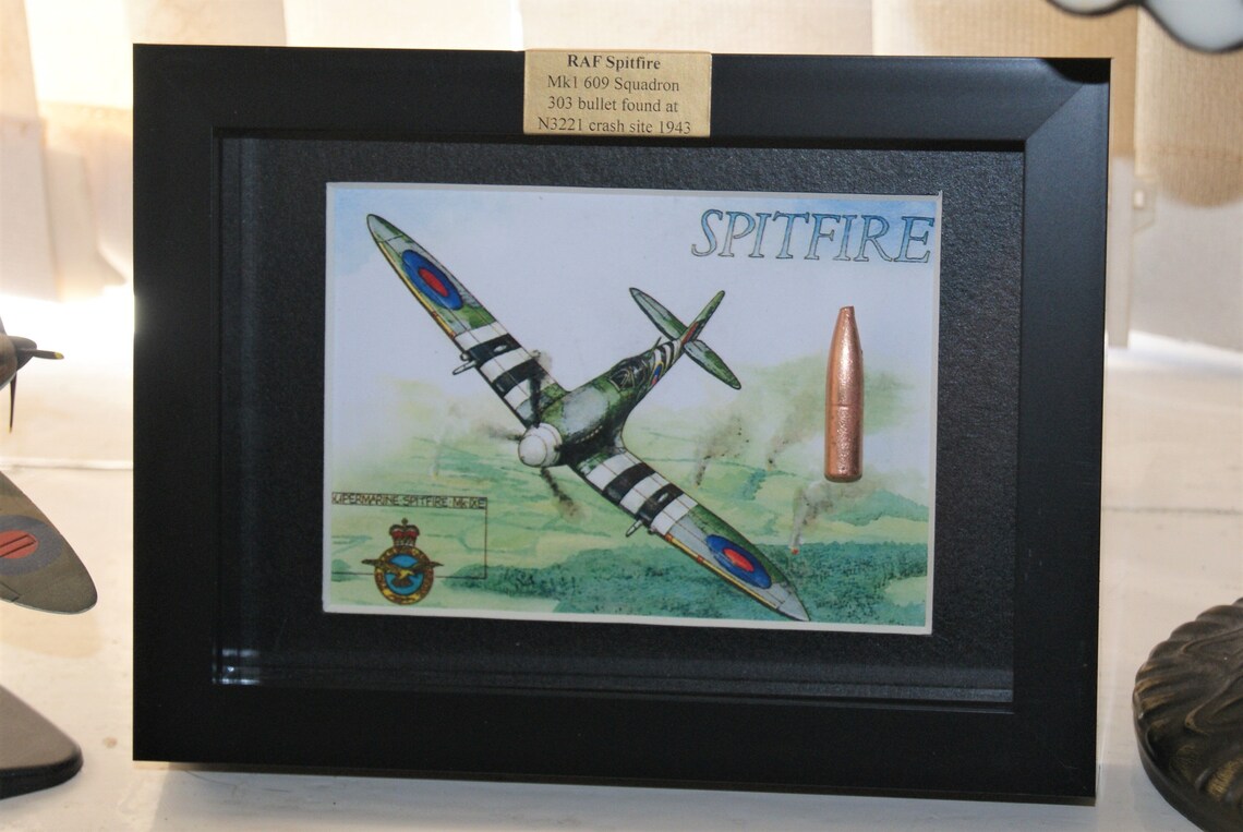 SPITFIRE Mk1 Battle of Britain Aircraft WW2 Raf Crash 1943 Original Dug ...