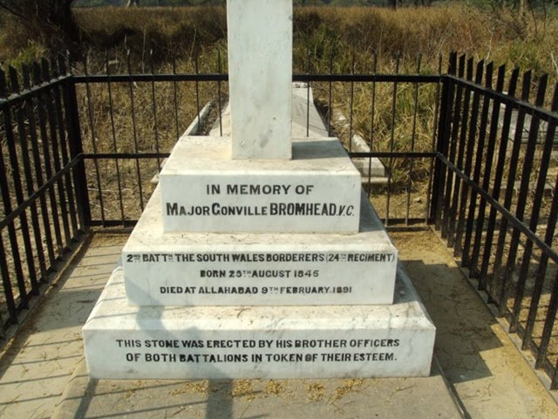 A4 Framed Medal Display Lieutenant BROMHEAD Hero Rorke's Drift War Zulu ...