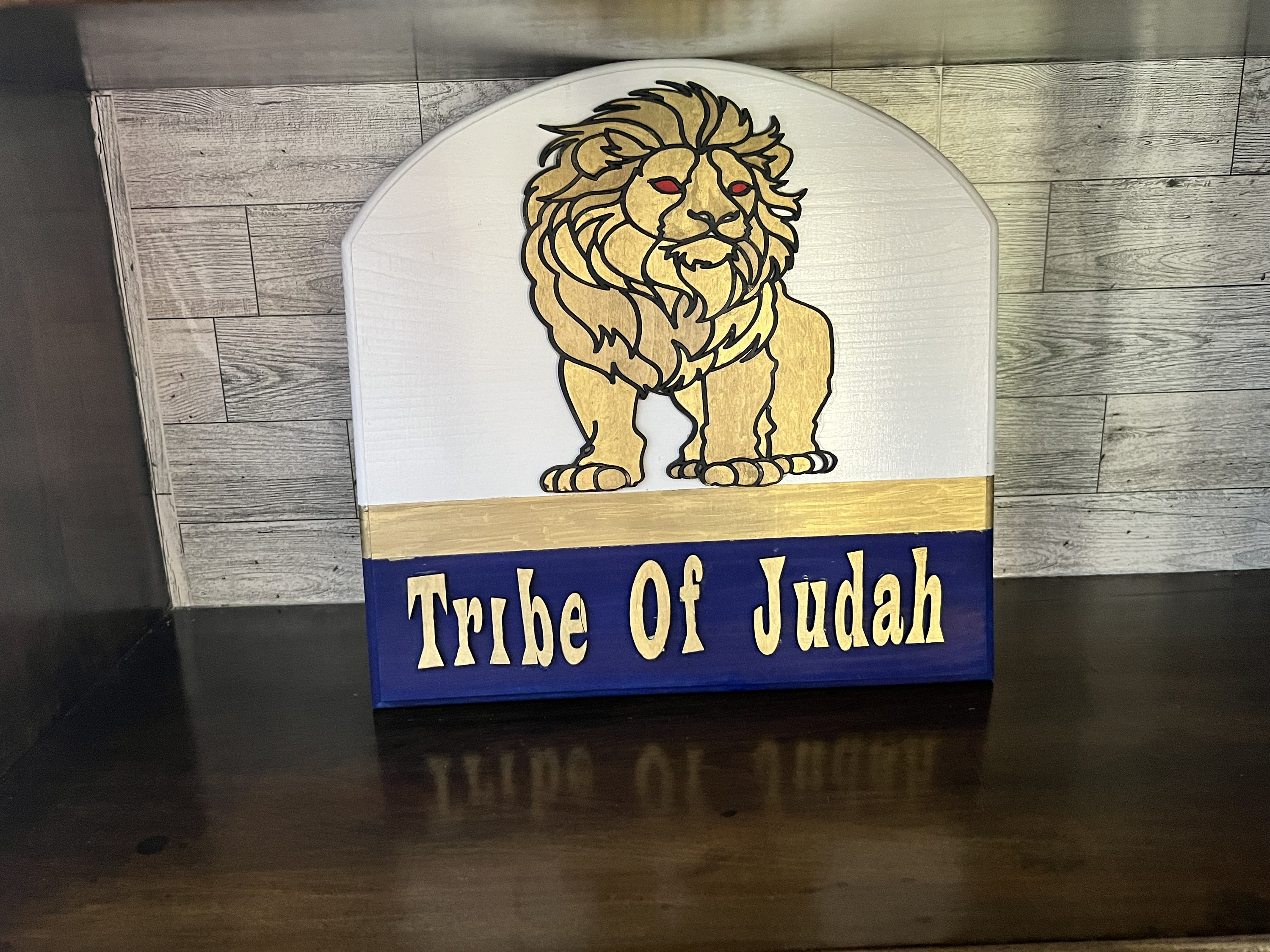 Tribe of Judah Wooden Sign - Etsy