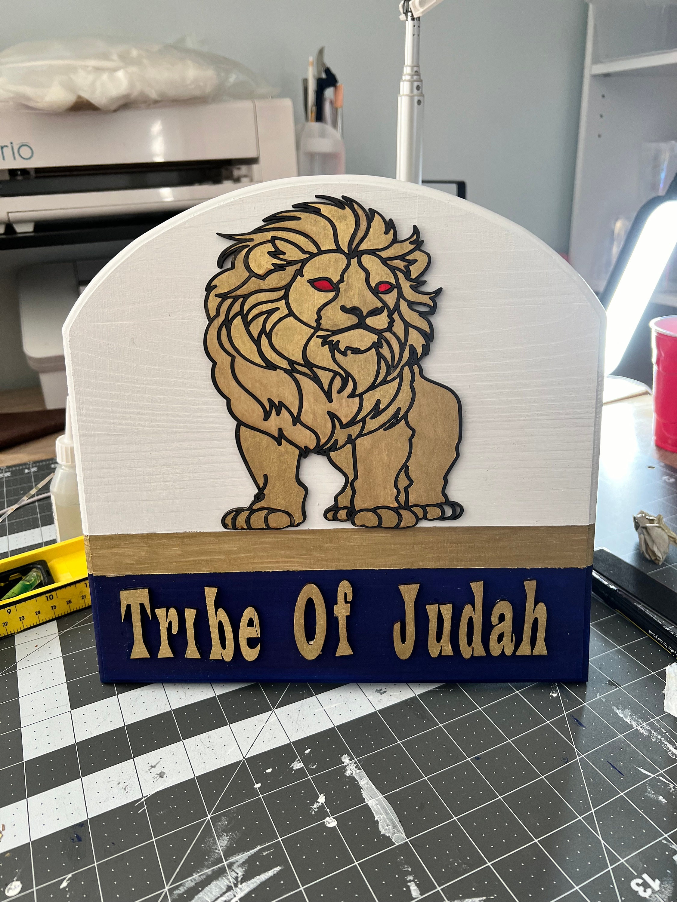 Tribe of Judah Wooden Sign - Etsy