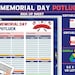 Memorial Day Potluck Sign up Sheet, Google Slides, Editbale PDF ...