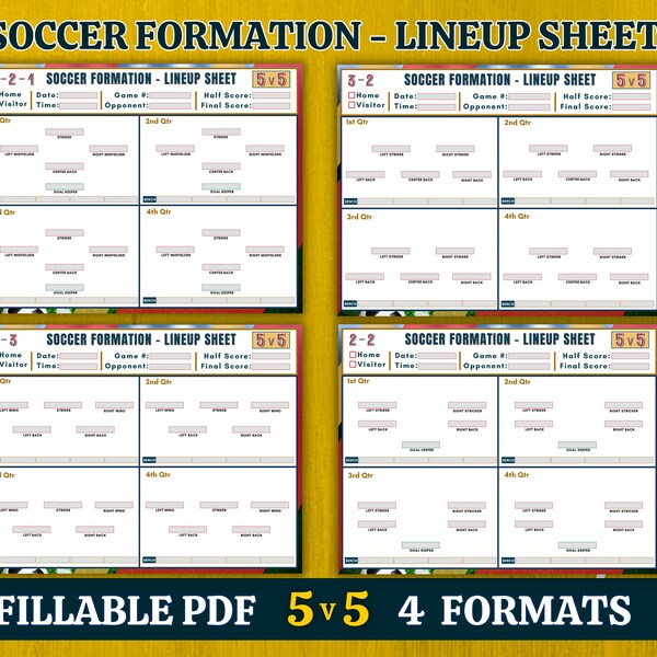 Formation Template - Etsy UK