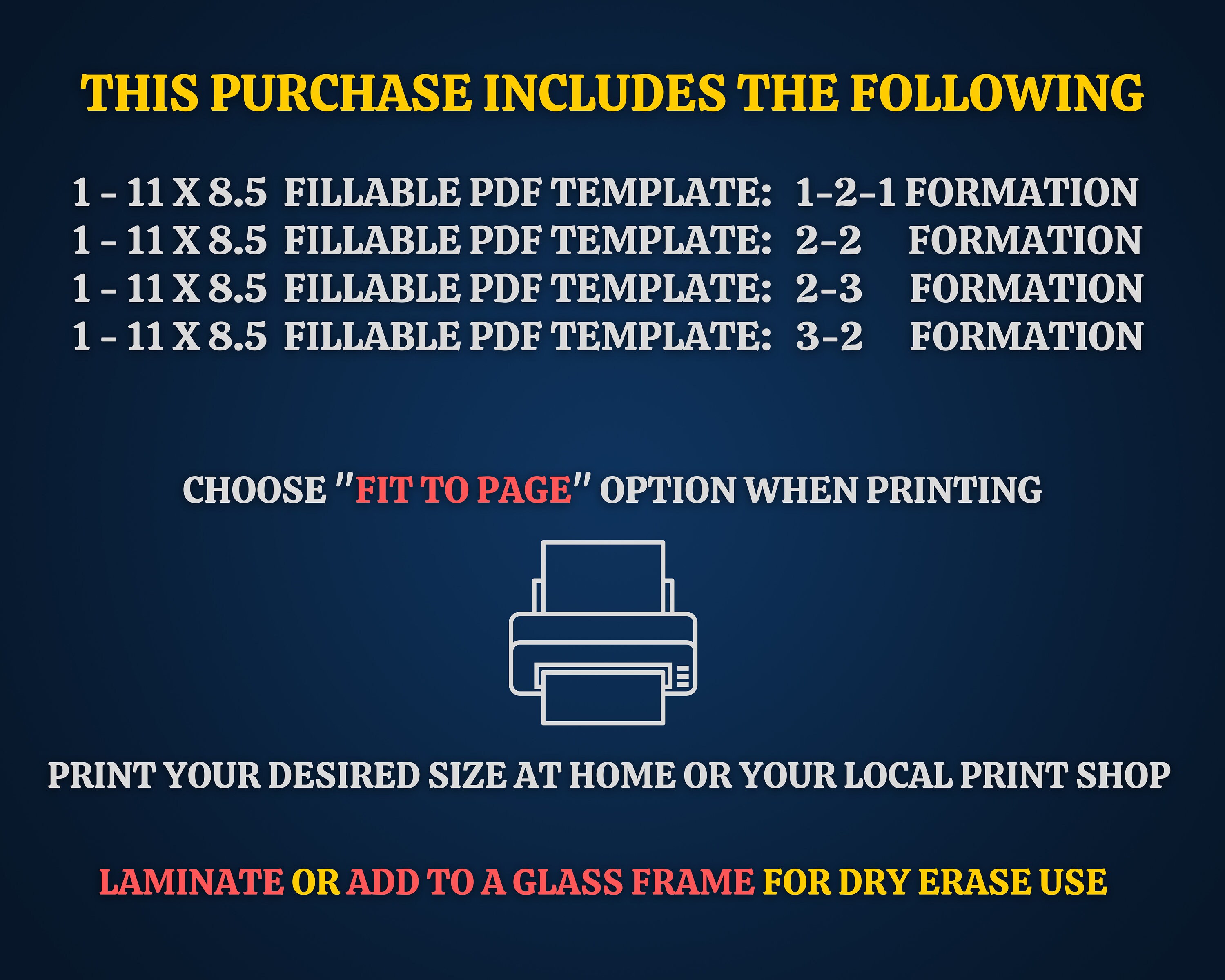 5v5 Soccer Formation Lineup Sheet Soccer Season Soccer - Etsy