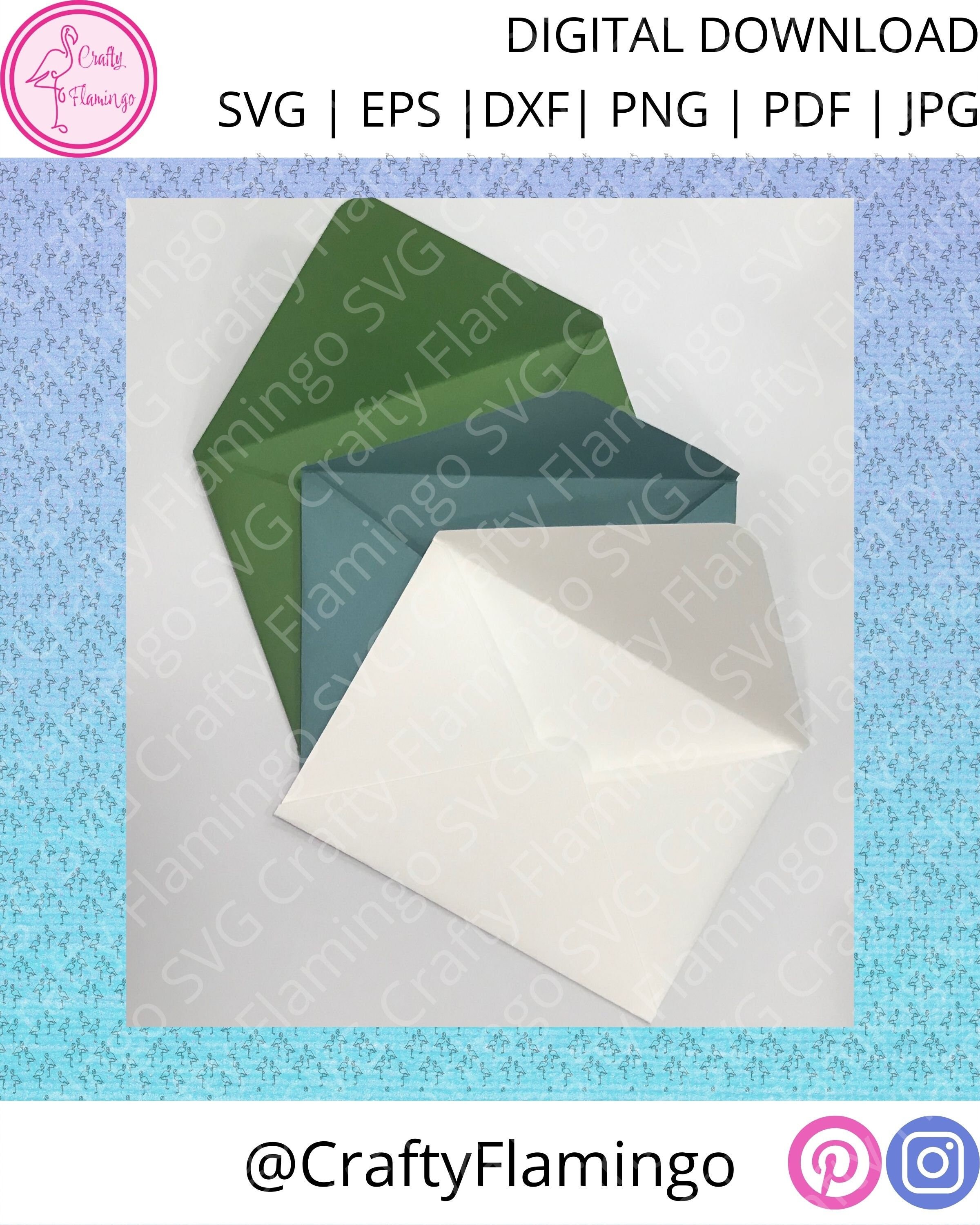 A6 Envelope SVG, R30 Envelope SVG, Envelope Template SVG, Envelope Svg ...