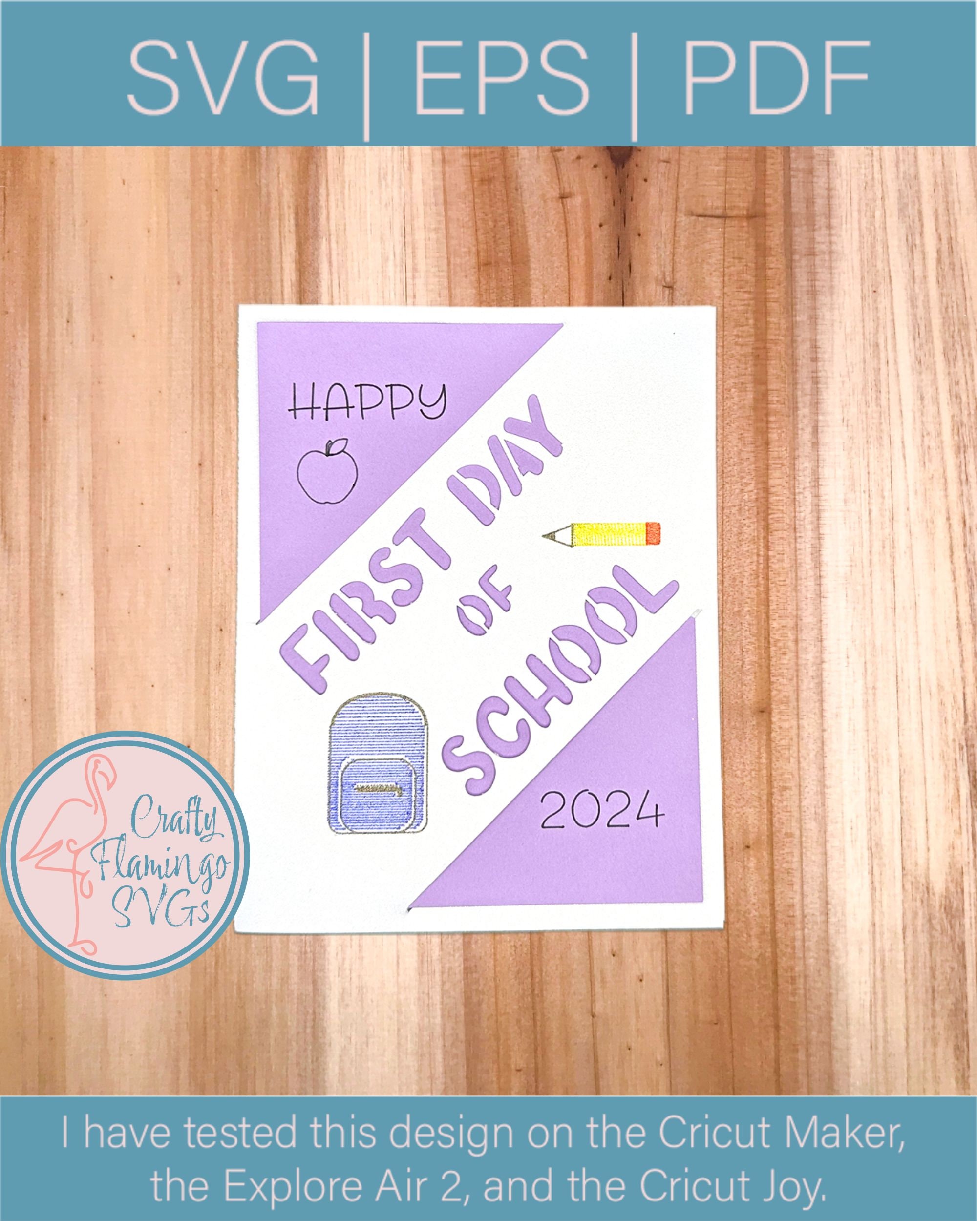 Back to School 2024 Card, First Day of School Card, Back to School Card ...
