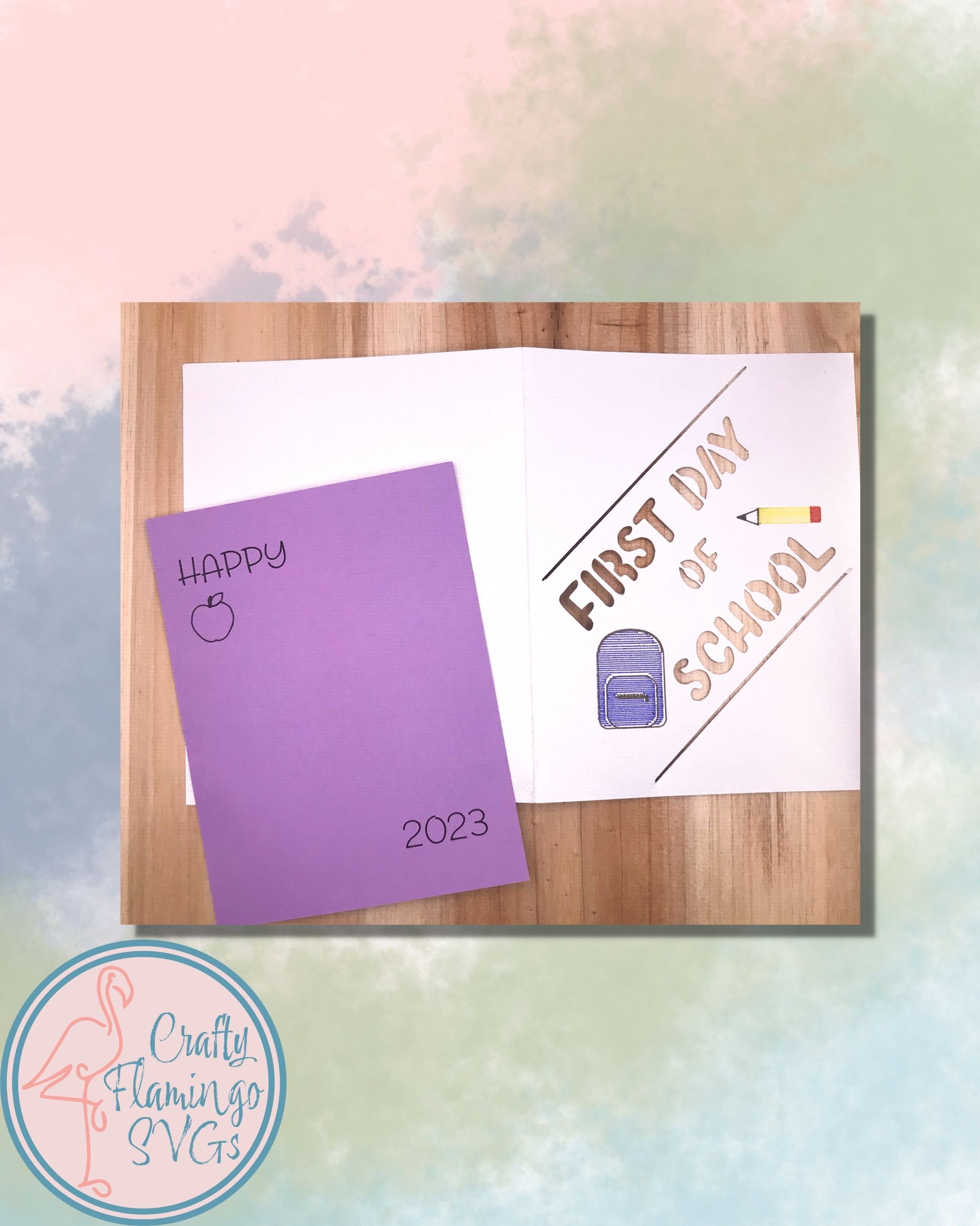 Back to School 2024 Card, First Day of School Card, Back to School Card ...