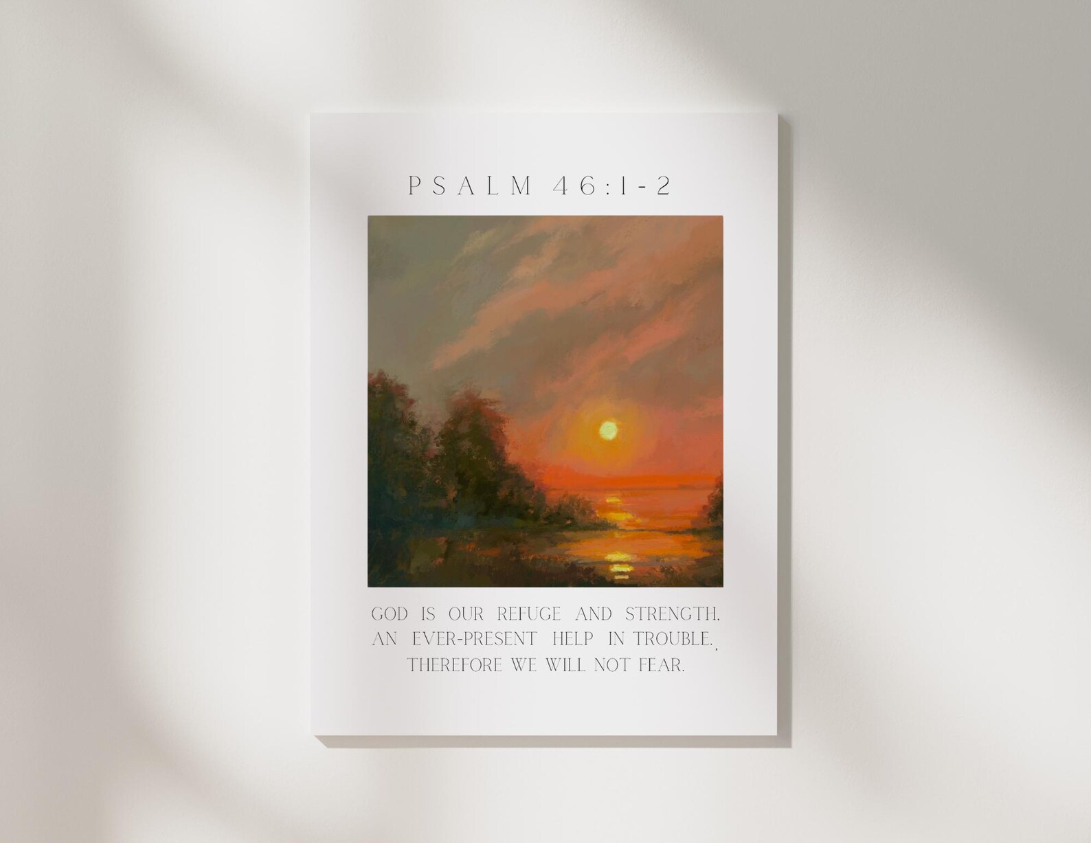 Customizable Digital Print Aesthetic Bible Verses - Printable Wall Art ...