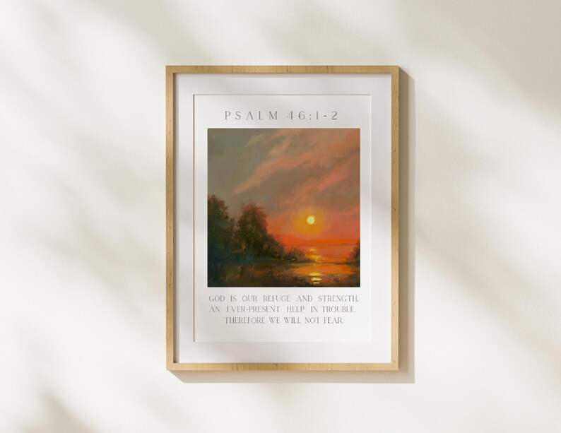 Customizable Digital Print Aesthetic Bible Verses - Printable Wall Art ...